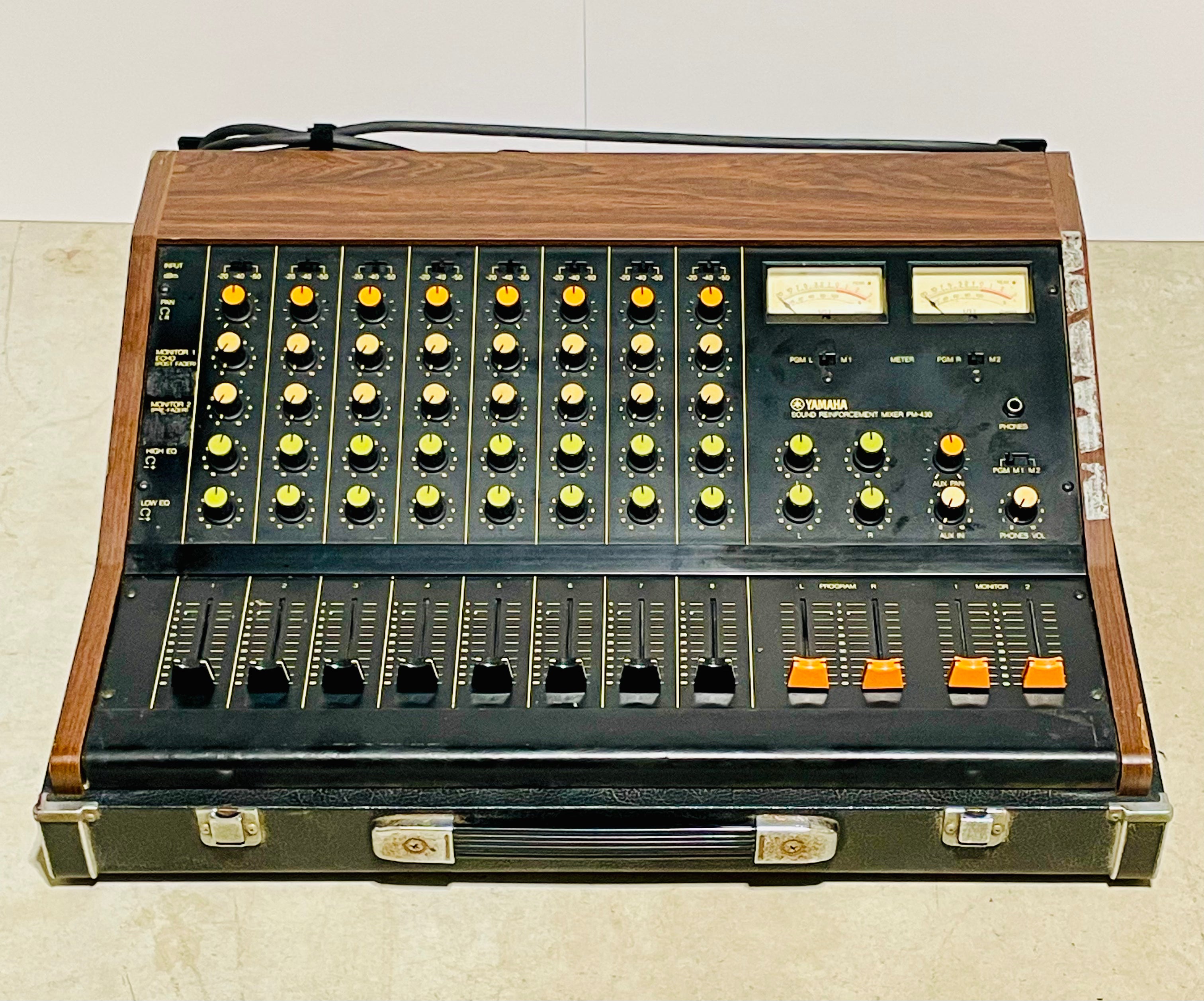 Yamaha PM-430 "Japa-Neve" fully recapped + Direct-Out Headbangers Mod ...